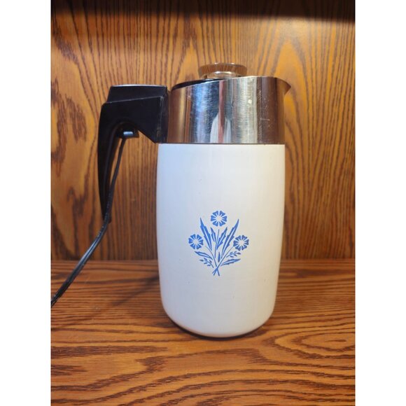 Corningware | Kitchen | Vintage Corning Ware Electric Percolator Coffee ...